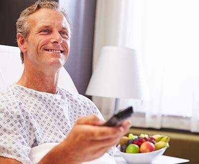 Set Back Box TV for healthcare | Spectrum Business